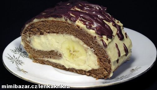 Nepečená gaštanová roláda | Mimibazar.cz