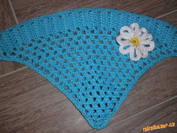 Háčkovaný šátek | Mimibazar.cz