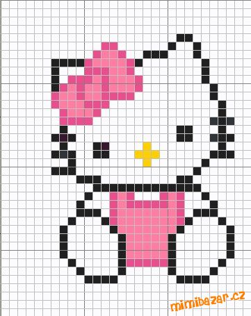 Obrázek na vypletenou Hello Kitty | Mimibazar.cz