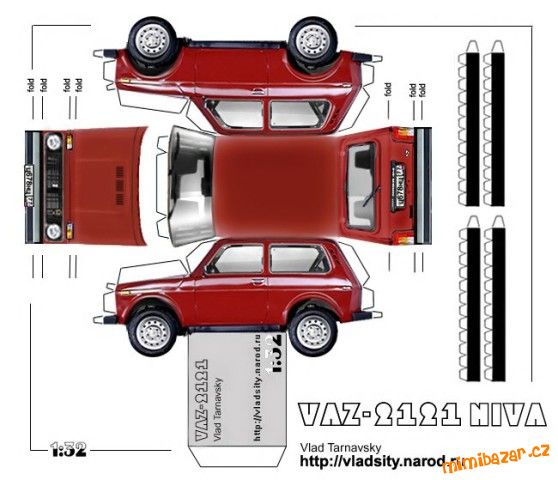 Auta vystřihovánky našla jsem na netu... | Mimibazar.cz