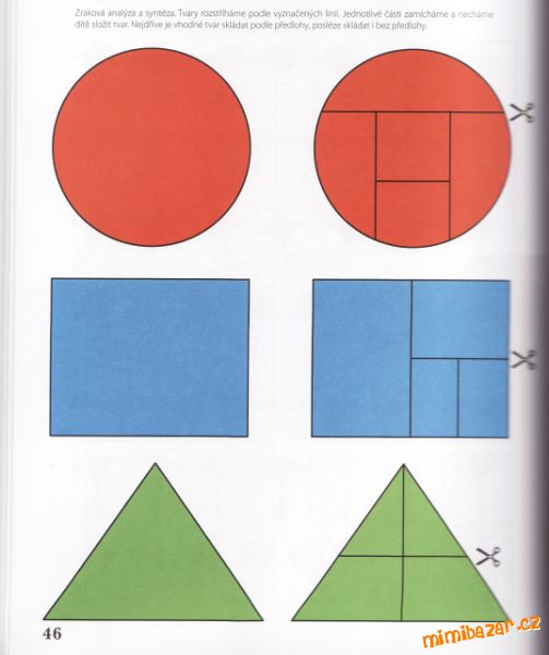 Pro předškoláky a prvňáčky geometrické tvary | Mimibazar.cz