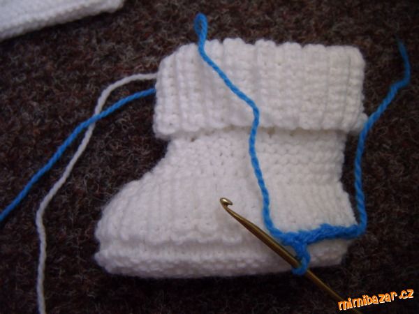 pletené bačkůrky | Mimibazar.cz