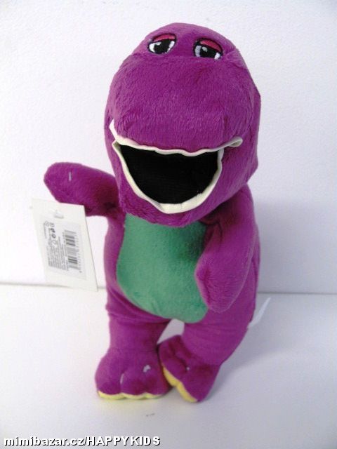 Prodám - VELKÝ PLYŠOVÝ MAZLÍČEK BARNEY JIM JAM, Praha | Mimibazar.cz