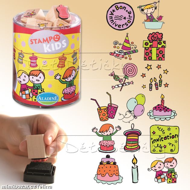 Akce - Dětská tématická razítka narozeniny, Brno - venkov | Mimibazar.cz