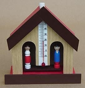 Prodám - METEOROLOGICKÝ DOMEČEK NA POČASÍ S TEPLOMĚREM, Praha - západ ...