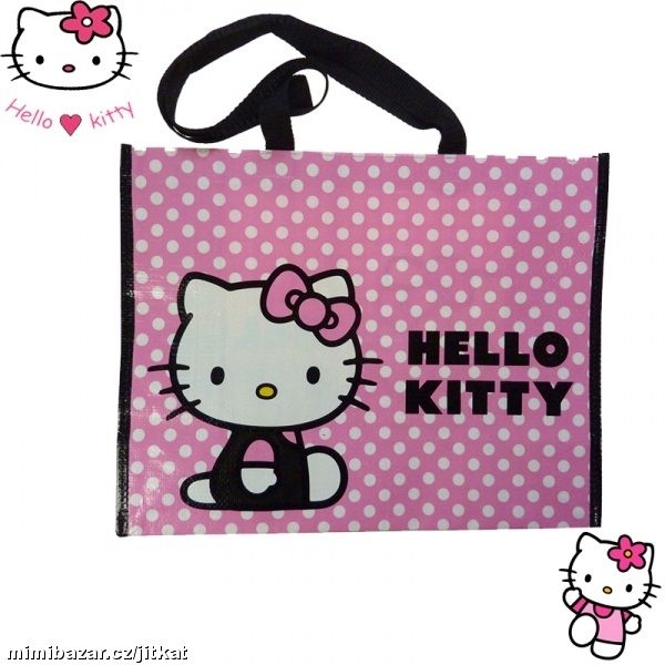 Sleva - NÁKUPNÍ TAŠKA HELLO KITTY, Praha | Mimibazar.cz