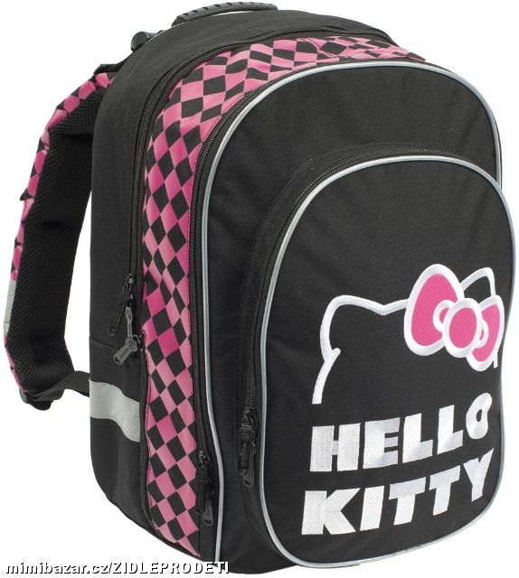 Prodám - ŠKOLNÍ BATOH HELLO KITTY BLACK, Praha - západ | Mimibazar.cz