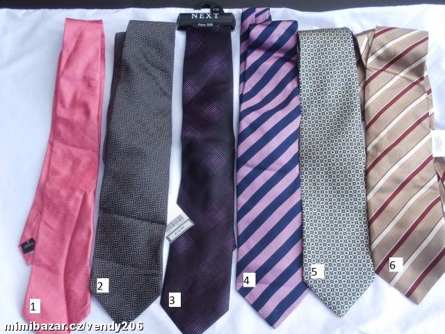 Prodám - luxusní hedvábná pánská kravata s vis 100%SILK, Plzeň ...