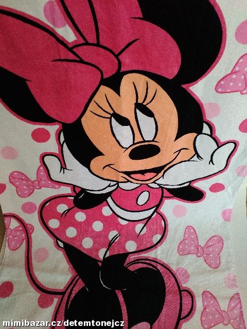 Prodám - Dětská plážová osuška Myška MINNIE 75 150, Ostrava | Mimibazar.cz