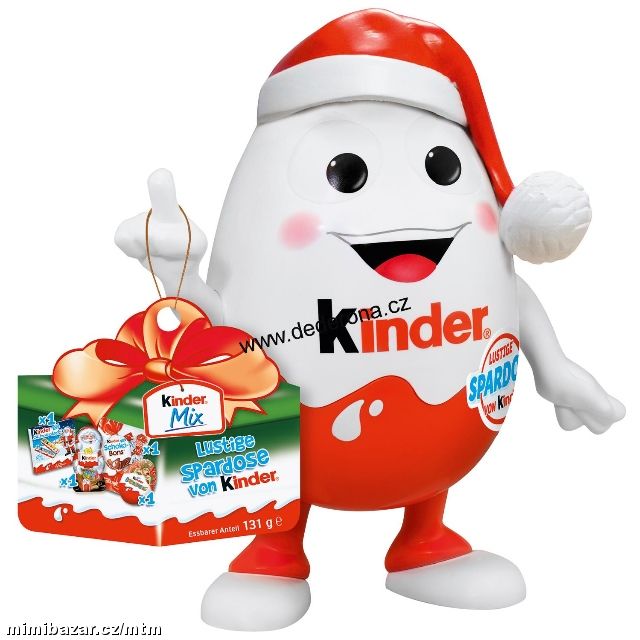 Prodám - Kinder Plastová postavička plná čokoládek 131g Něm, Praha ...
