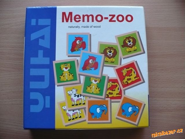 Prodám - Dřevěné pexeso Memo zoo, Chrudim | Mimibazar.cz