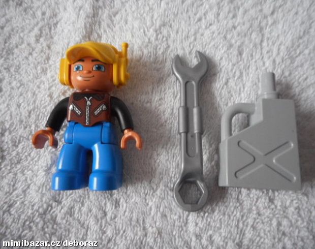 Prodám - Lego duplo panáček figurka pilot mechanik, Ostrava | Mimibazar.cz