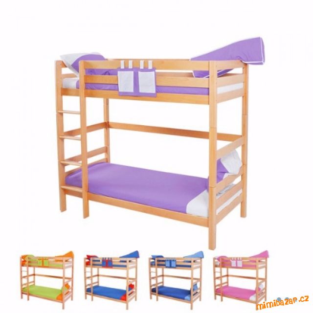 Prodám - Dětská patrová postel DANIEL z masivu, Náchod | Mimibazar.cz