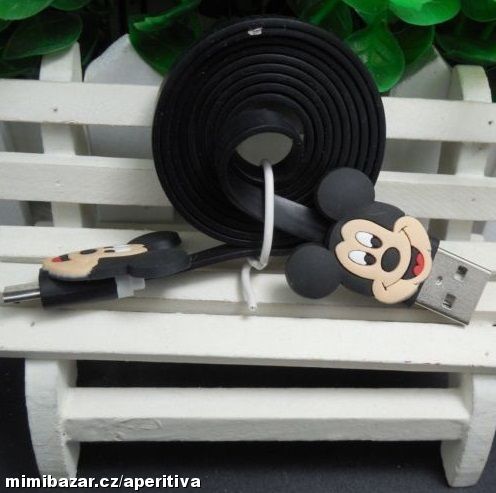 Akce - USB kabel s Mickey Mousem, Rosice u Brna | Mimibazar.cz
