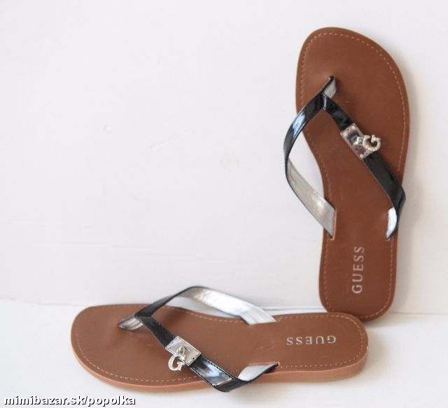 Prodám - GUESS slapky cierne zabky posledne nevahaj, Praha - město ...