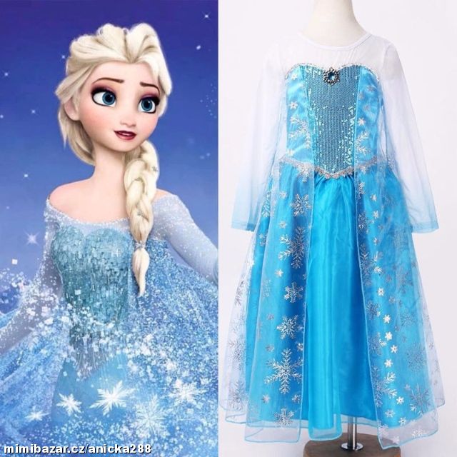Prodám - SKLADEM šaty šatičky Elsa Frozen Ledové království, Brno ...