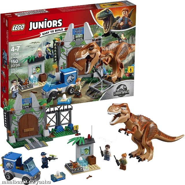 Akce - LEGO Juniors 10758 Jurský svět T. rex Breakout, Uherský Brod ...