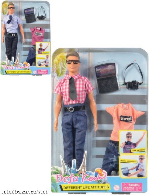 Prodám - Panák Defa Kevin youtuber 30cm s brýlemi set, Varnsdorf ...