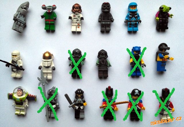 Prodám - Lego klasik figurky panáčci, Plzeň | Mimibazar.cz