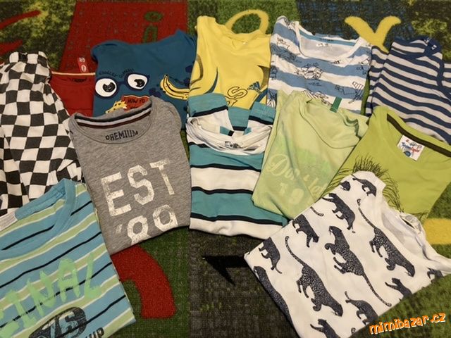 Prodám - Trička kluk 5 7 let 11 kd, Ostrava | Mimibazar.cz