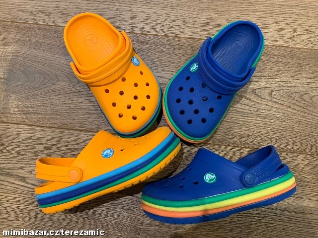 Prodám - 2x crocs modré jsou prodané, Praha | Mimibazar.cz