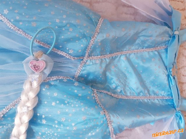 Prodám - Šaty a cop Elsa Frozen ledové království kostým, Praha ...