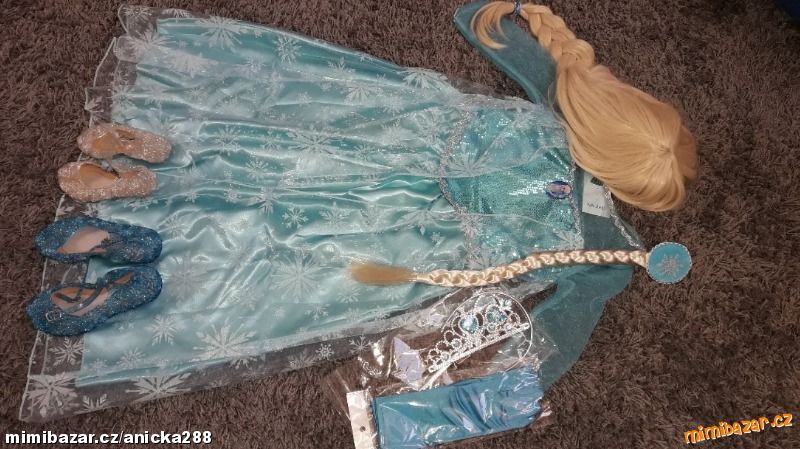 Prodám - šatičky šaty kostým Elsa Frozen Ledové království, Brno ...