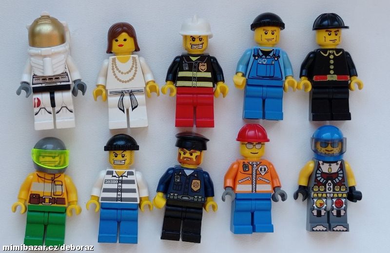 Prodám - Lego klasik sada panáčků figurky 10 ks sada D9, Ostrava ...