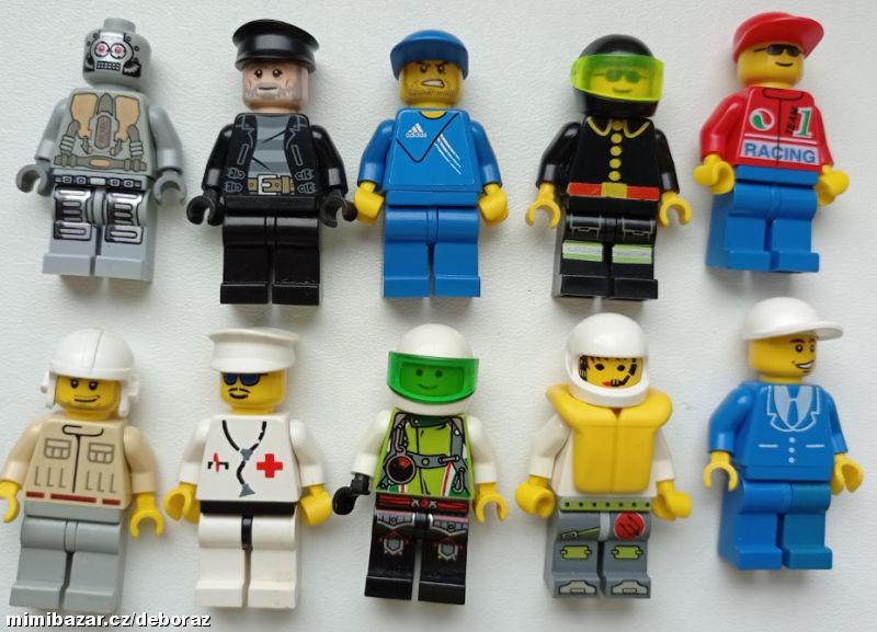 Prodám - Lego klasik sada panáčků figurky 10 ks sada G12, Ostrava ...