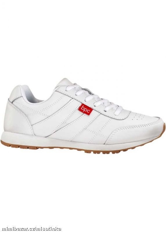 Prodám - BONPRIX kožené bílé botasky tenisky 41, Přerov | Mimibazar.cz