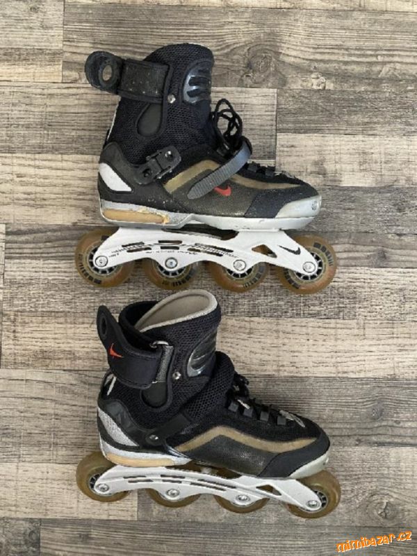 Prodám - Pěkné kolečkové brusle Nike vel.40 5, Slaný | Mimibazar.cz