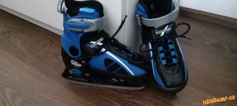 Prodám - Rostoucí lední brusle Worker vel.29 32, Zlín | Mimibazar.cz