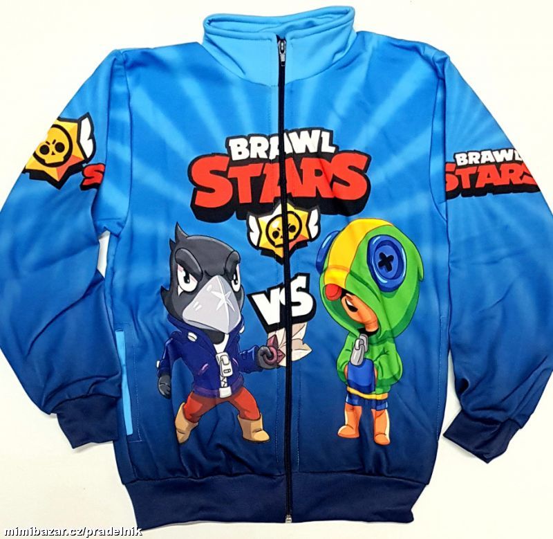 Prodám - Funkční mikina Brawl Stars vel. 134 140 146, Praha | Mimibazar.cz