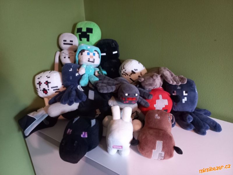 Prodám - Minecraft plyšáci, Uherské Hradiště | Mimibazar.cz