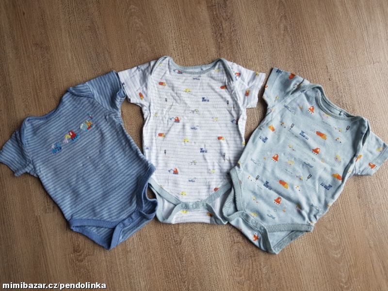 Prodám - 3 pack body s bagříky a auty NEXT, Brno | Mimibazar.cz