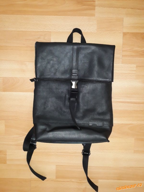 Prodám - ČERNÝ KOŽENÝ BATOH...ZIGN, Praha | Mimibazar.cz