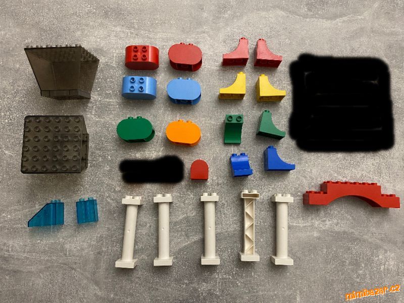 Prodám - LEGO DUPLO KOSTKY OVÁL SLOUP VĚŽ LETIŠTĚ, Olomouc | Mimibazar.cz