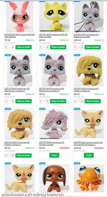 Prodám - Littlest pet shop LPS mimi Králík Terier Ovčácký, Liberec ...