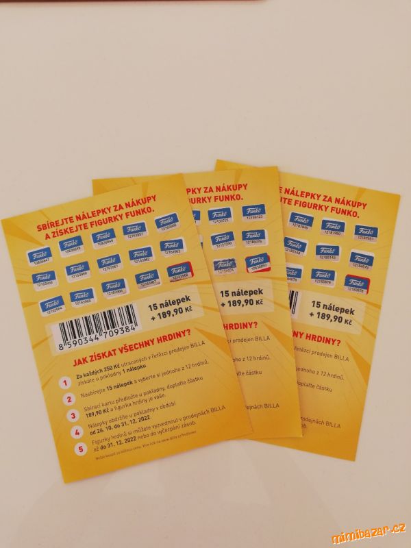 Prodám - Billa karta Billa body 3x, České Budějovice | Mimibazar.cz