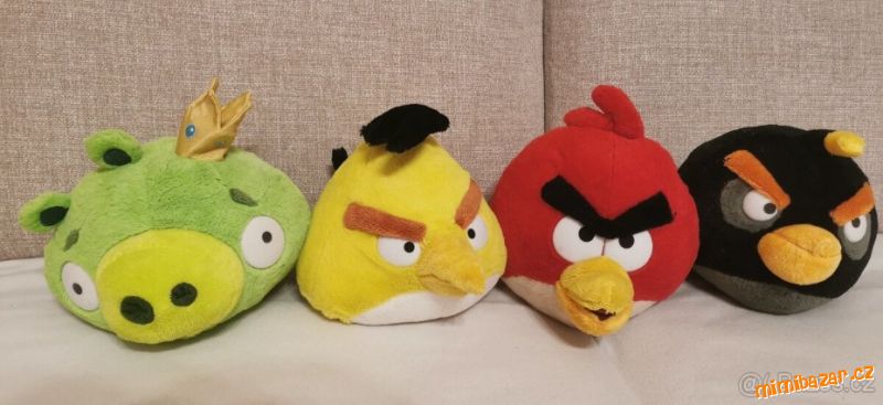 Prodám Angry Birds Plyšáci Ostrava Mimibazarcz