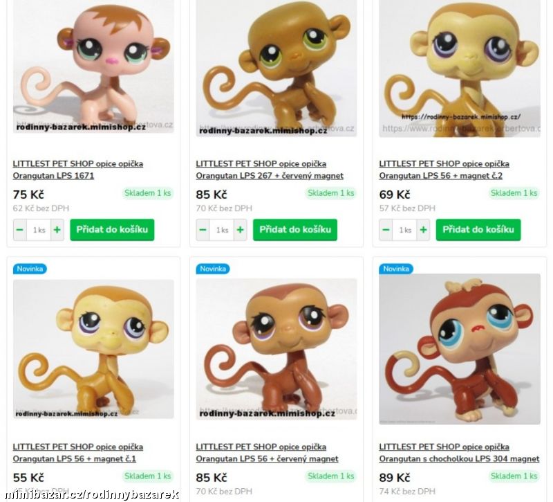 Prodám - LITTLEST PET SHOP Rockin Bus LPS KŮŇ LEMUR LEV, Liberec ...