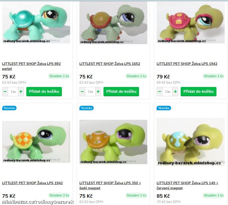 Prodám - LITTLEST PET SHOP Želva LPS, Liberec | Mimibazar.cz