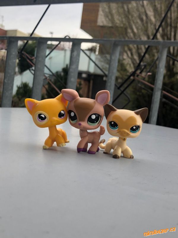 Prodám - LPS malá sada 2 shc kočky a koloušek, Praha - západ | Mimibazar.cz