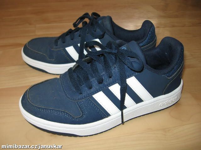 Prodám - Zánovní chlapecké boty tenisky ADIDAS modré, Rožnov pod ...