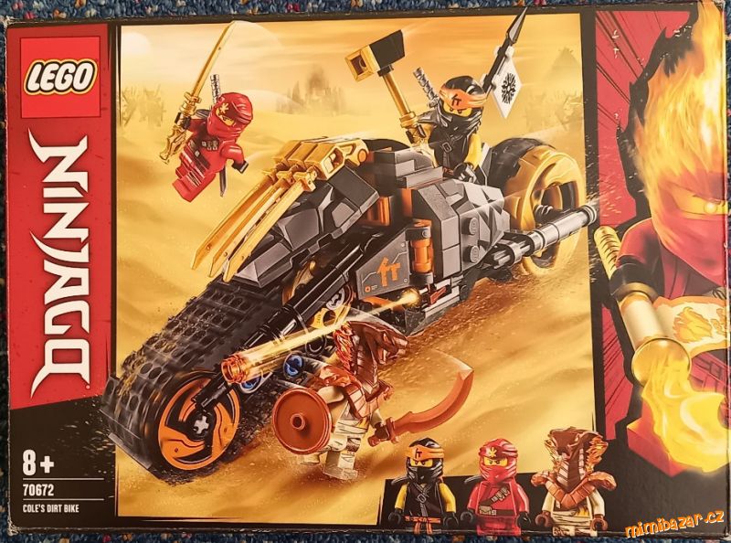 Prodám - Lego Ninjago 70672 Cole's Dirt Bike, Praha | Mimibazar.cz