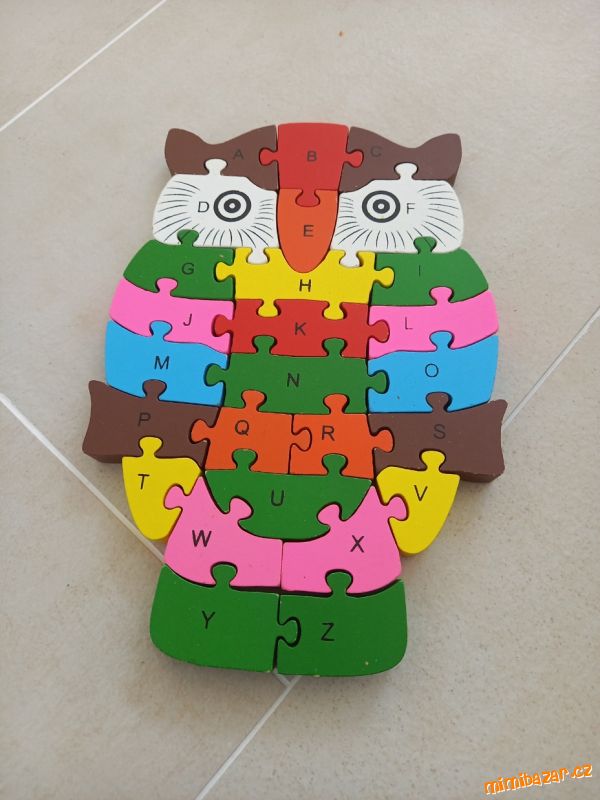 Prodám - Puzzle abeceda a cisla, Brno | Mimibazar.cz