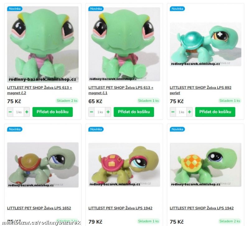 Prodám - LITTLEST PET SHOP mořská želva želvička LPS 1910, Liberec ...