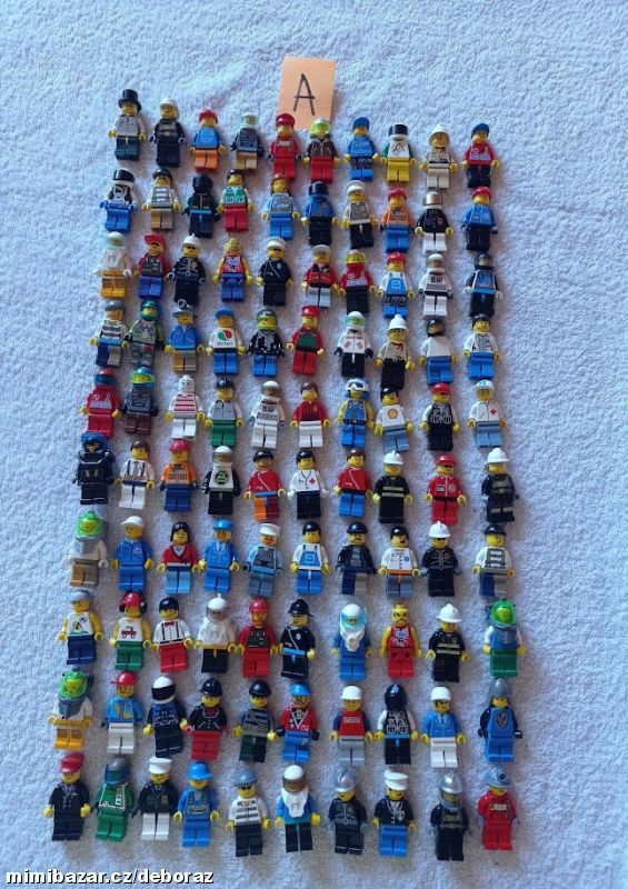 Prodám - Lego klasik figurky panáčci 100 ks sada A, Ostrava | Mimibazar.cz