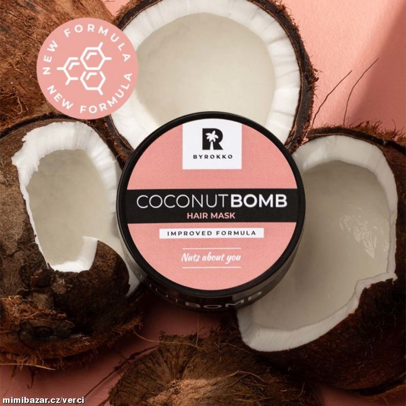 Prodám - Byrokko Coconut Bomb VYŽIVUJÍCÍ VLASOVÁ MASKA, Brno | Mimibazar.cz