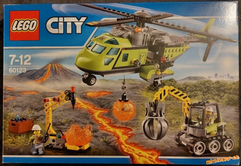 Prodám - LEGO City 60123 Sopečná zásobovací helikoptéra, Ostrava ...